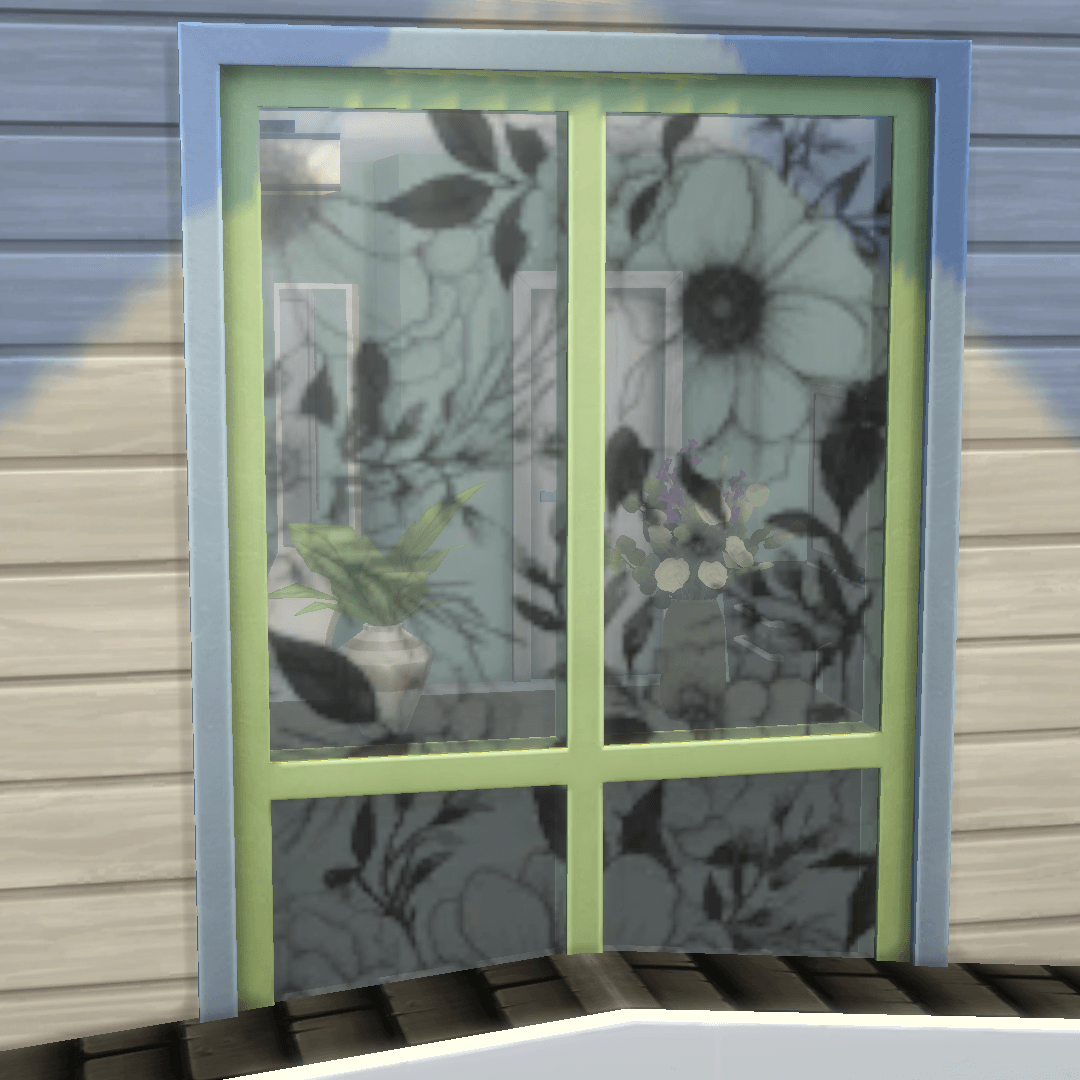 New flower etched window - Gallery - The Sims 4 Build / Buy - CurseForge