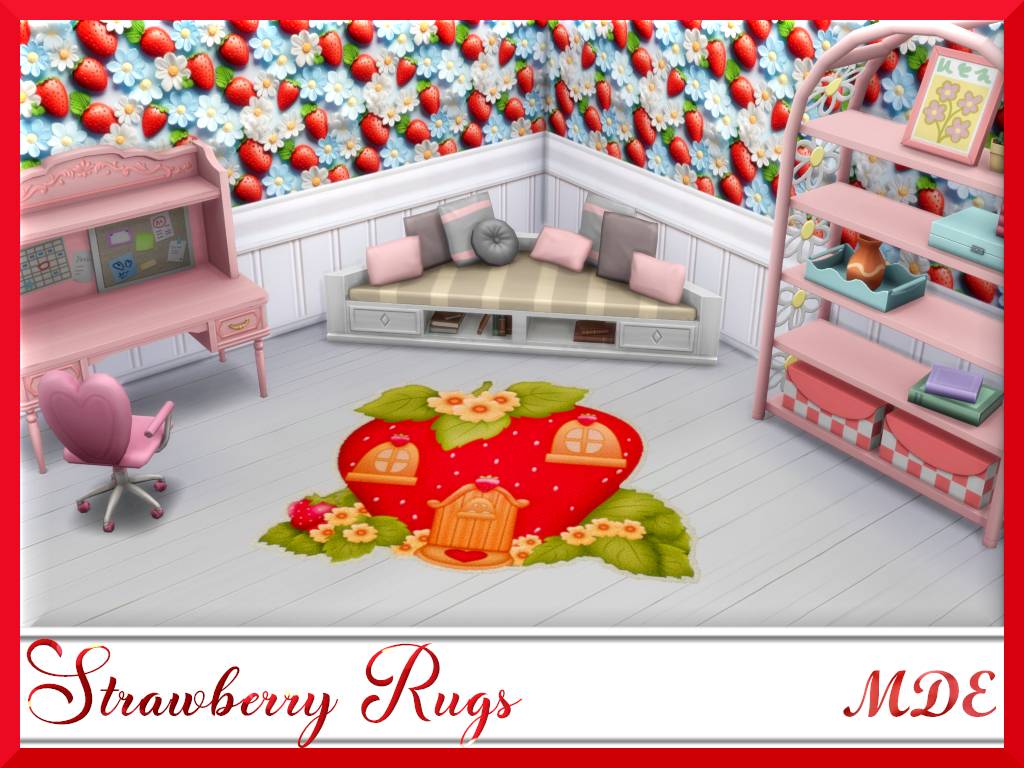 Strawberry Rugs - Gallery - The Sims 4 Build / Buy - CurseForge