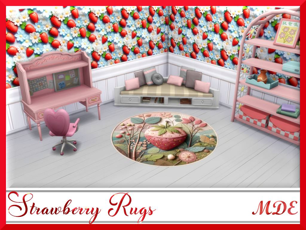 Strawberry Rugs - Gallery - The Sims 4 Build / Buy - CurseForge
