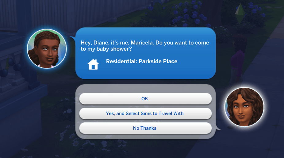 NPC Baby Shower Invites - Gallery - The Sims 4 Mods - CurseForge