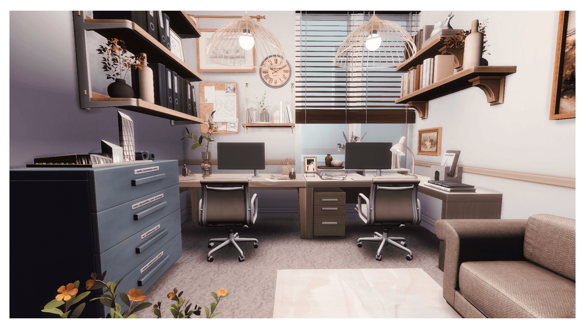 Amalia's Home Office - The Sims 4 Rooms / Lots - CurseForge