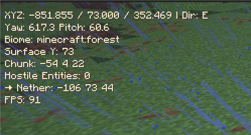 F3 Lite - Minecraft Mods - CurseForge
