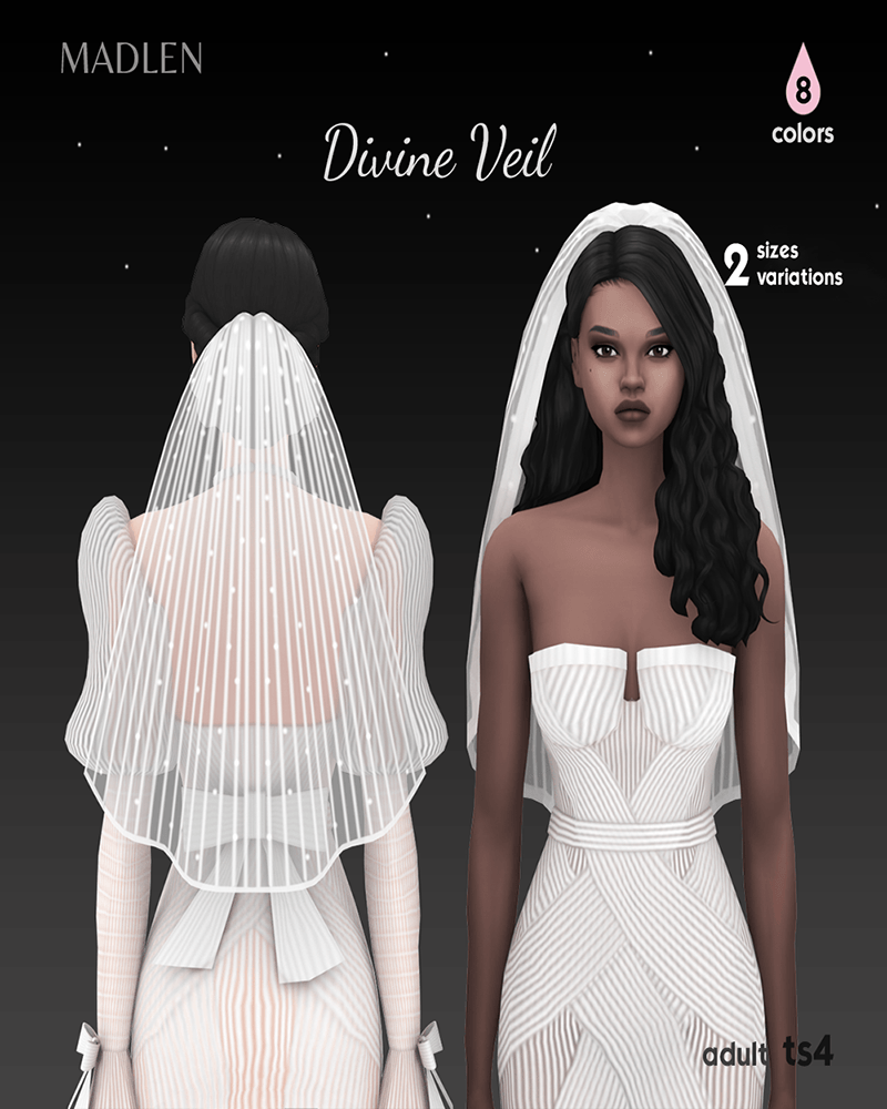 Divine Veil Set - The Sims 4 Create a Sim - CurseForge