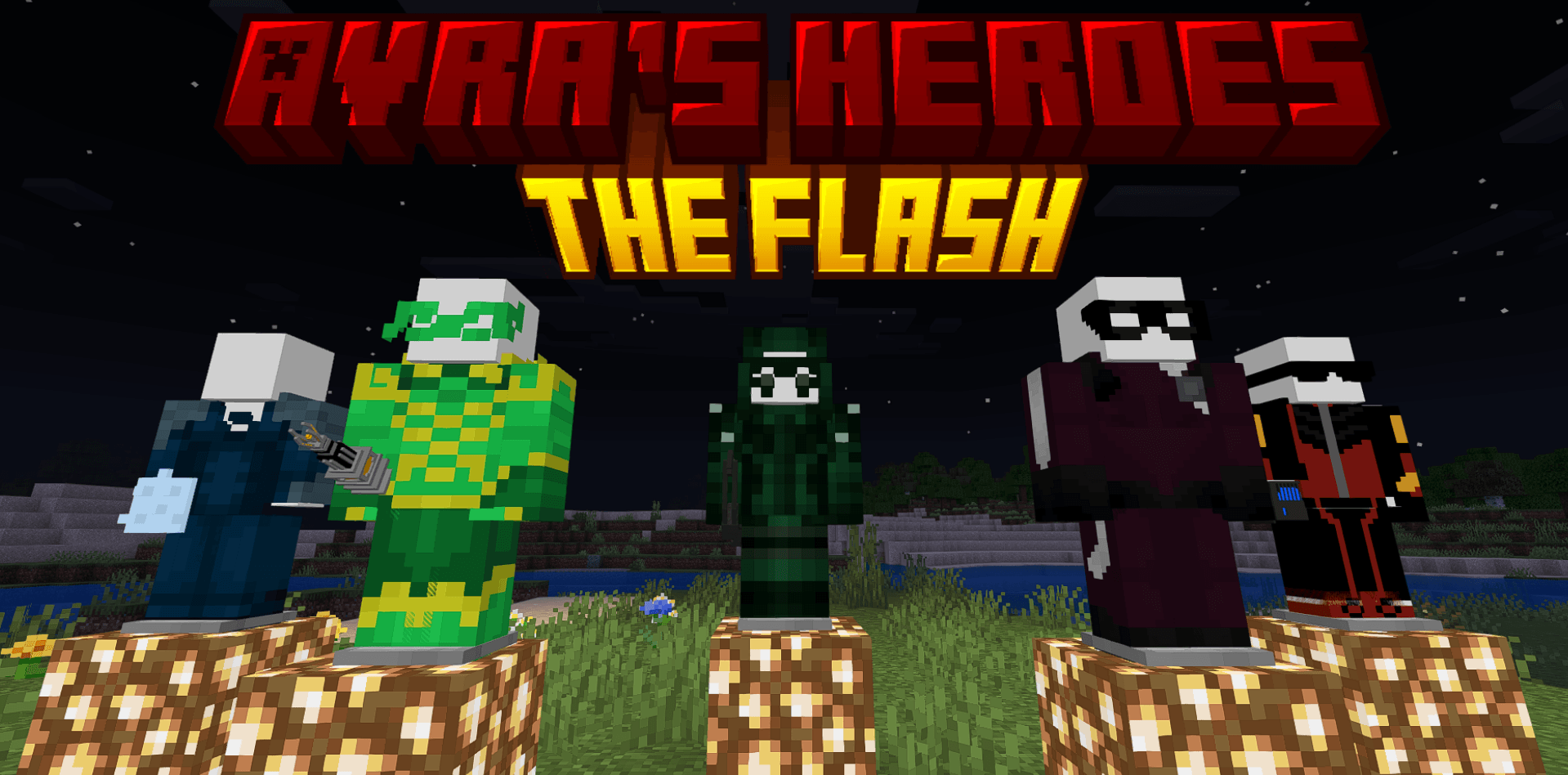 Avra's Heroes: The Flash | Minecraft PE Addons