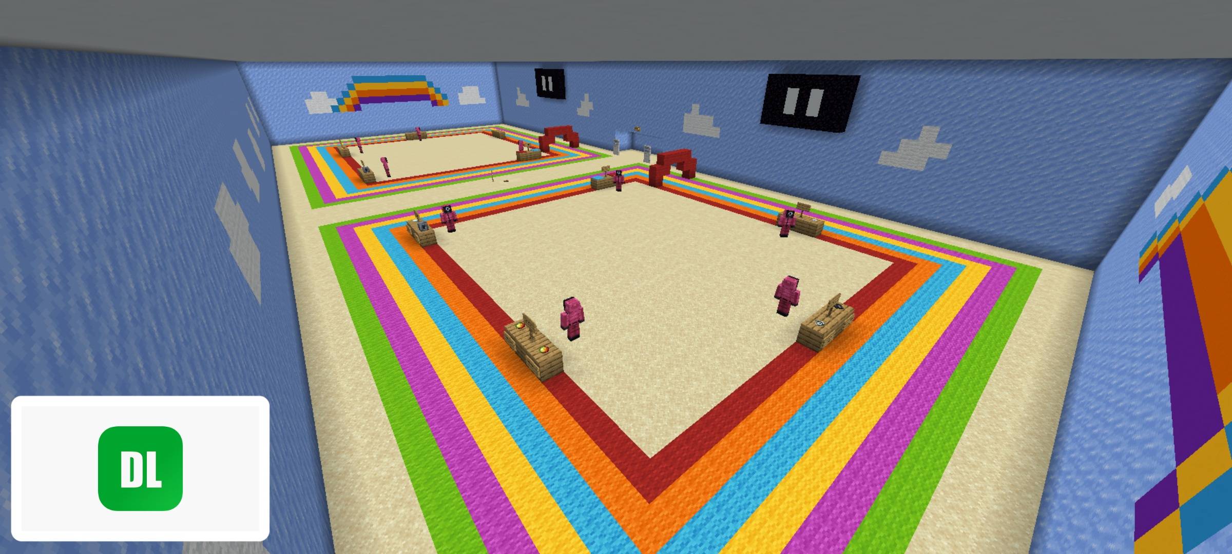 Squid Game A1 - Gallery - Minecraft Bedrock Maps - CurseForge