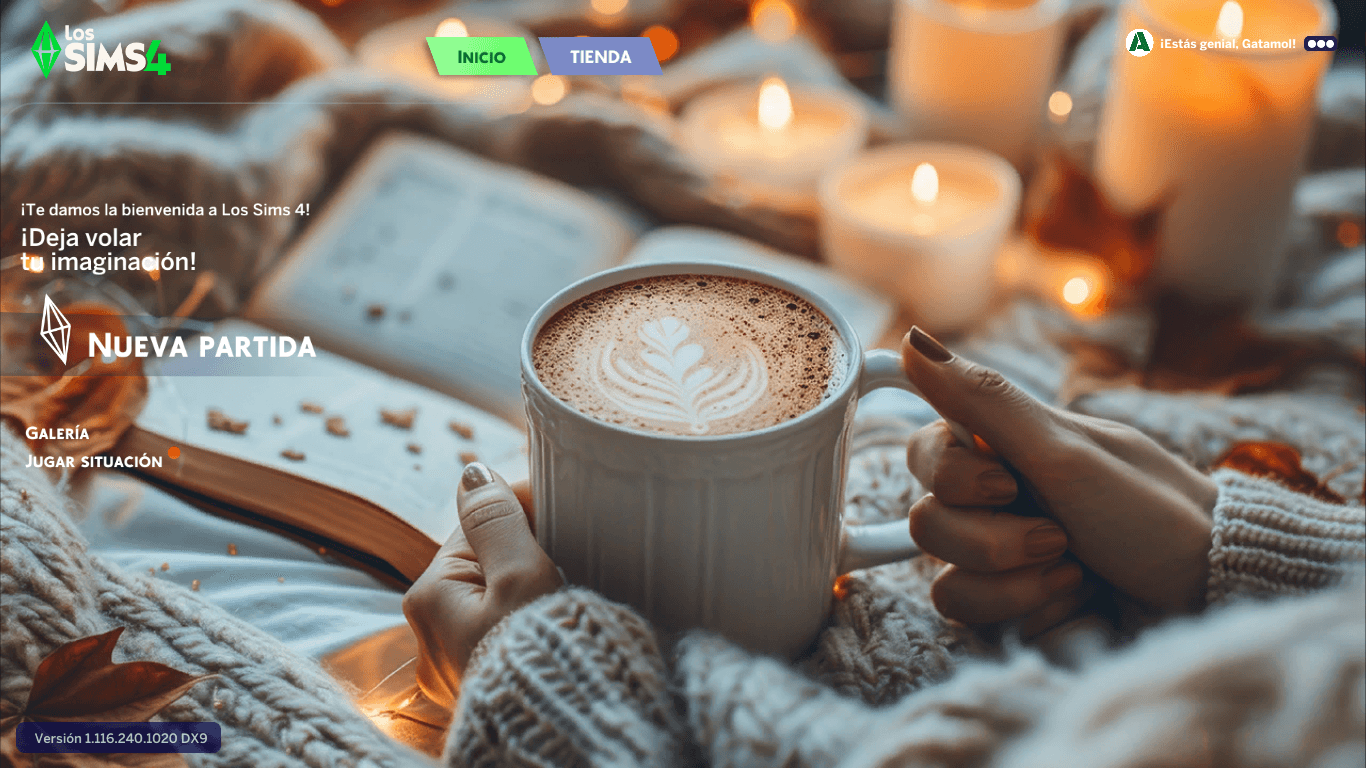 Main Menu Background Override Autumn Cozy 2 - The Sims 4 Mods - CurseForge