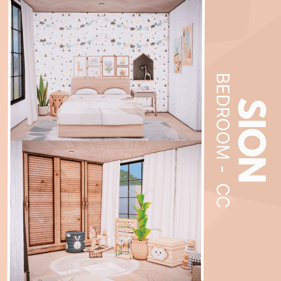 Sion Bedroom CC - The Sims 4 Rooms / Lots - CurseForge