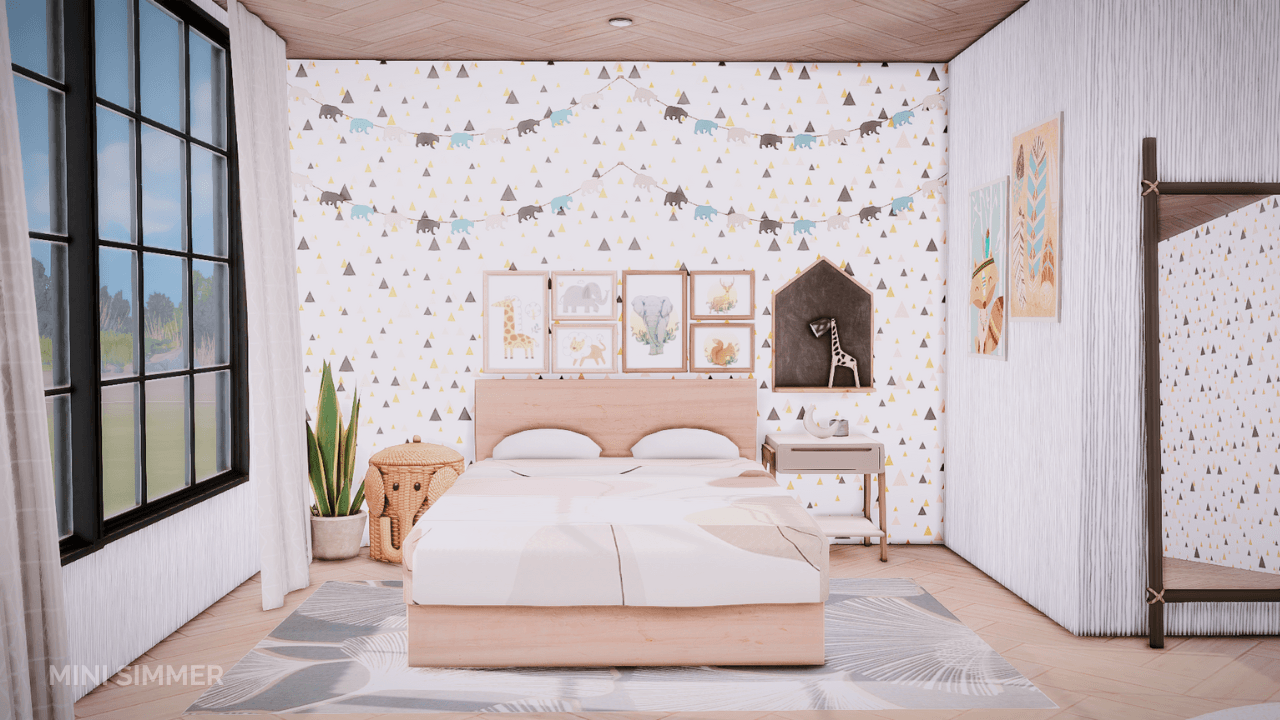 Sion Bedroom CC - The Sims 4 Rooms / Lots - CurseForge