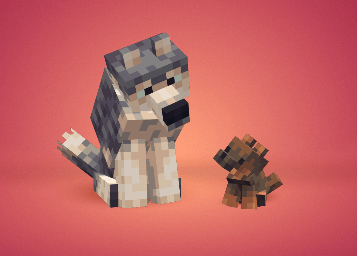 Acidul's Wolves [OPTIFINE/EMF] - Minecraft Resource Packs - CurseForge