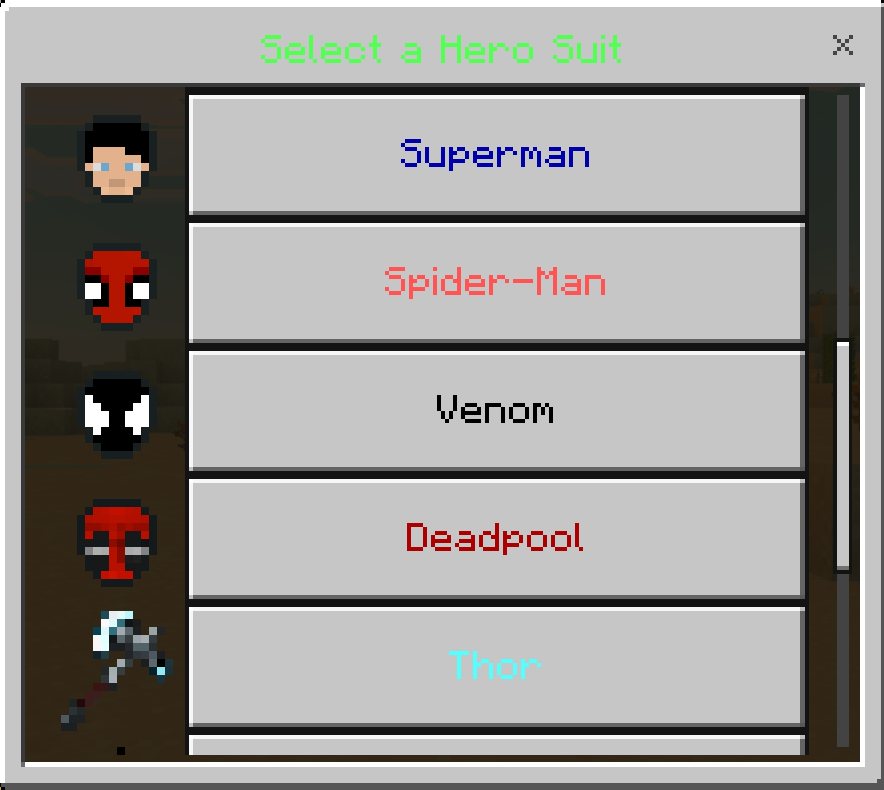 [Realm compatible]Marvel & Dc Superhero's - Gallery - Minecraft Bedrock ...