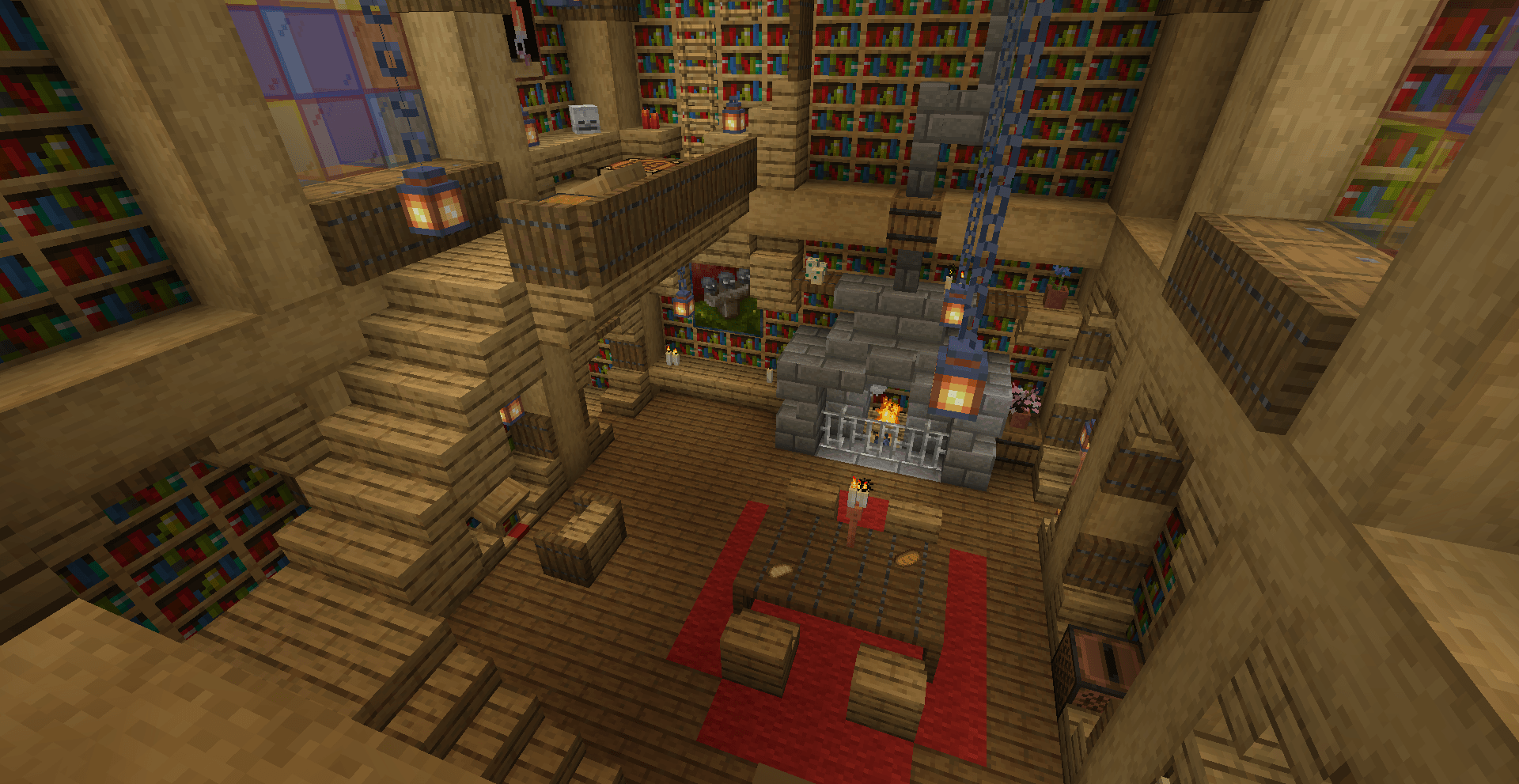 Escape Room Library - Gallery - Minecraft Worlds - CurseForge