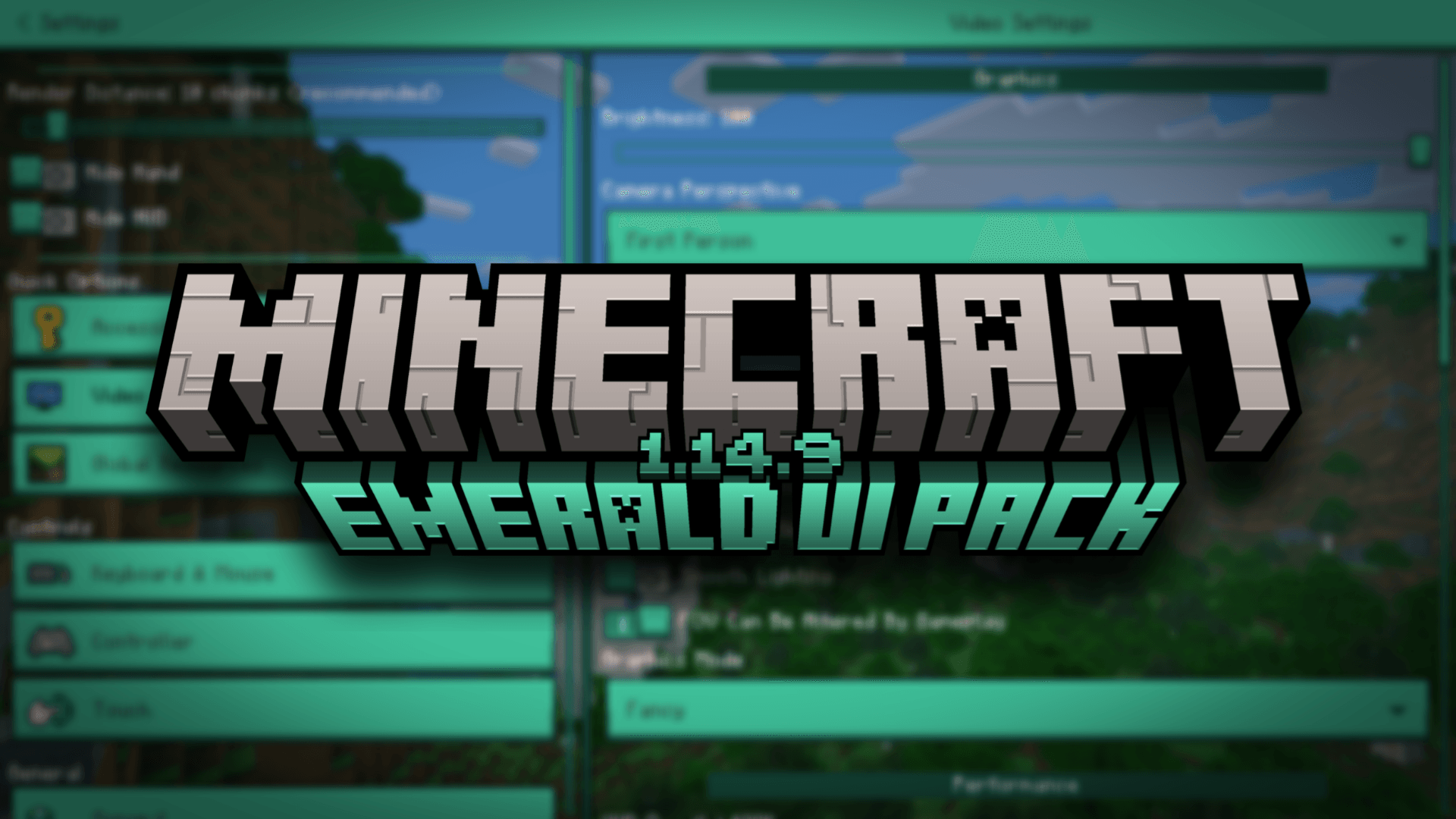 Gold UI Pack Remastered | Minecraft PE Texture Packs