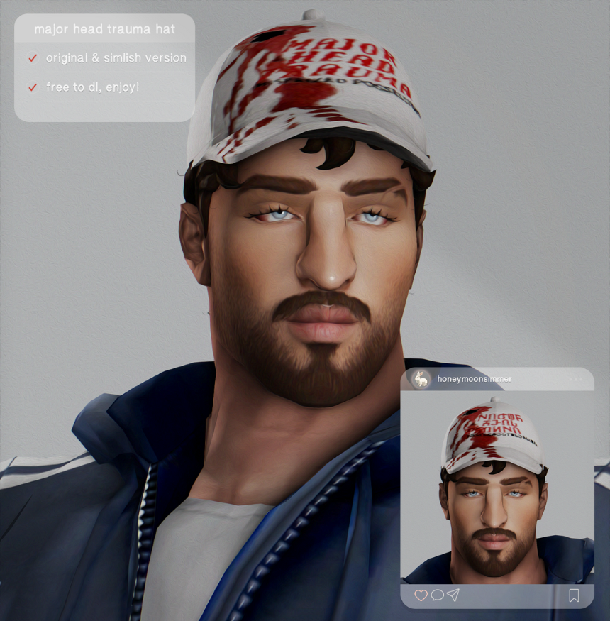 major head trauma hat 🧢 - Gallery - The Sims 4 Create a Sim - CurseForge