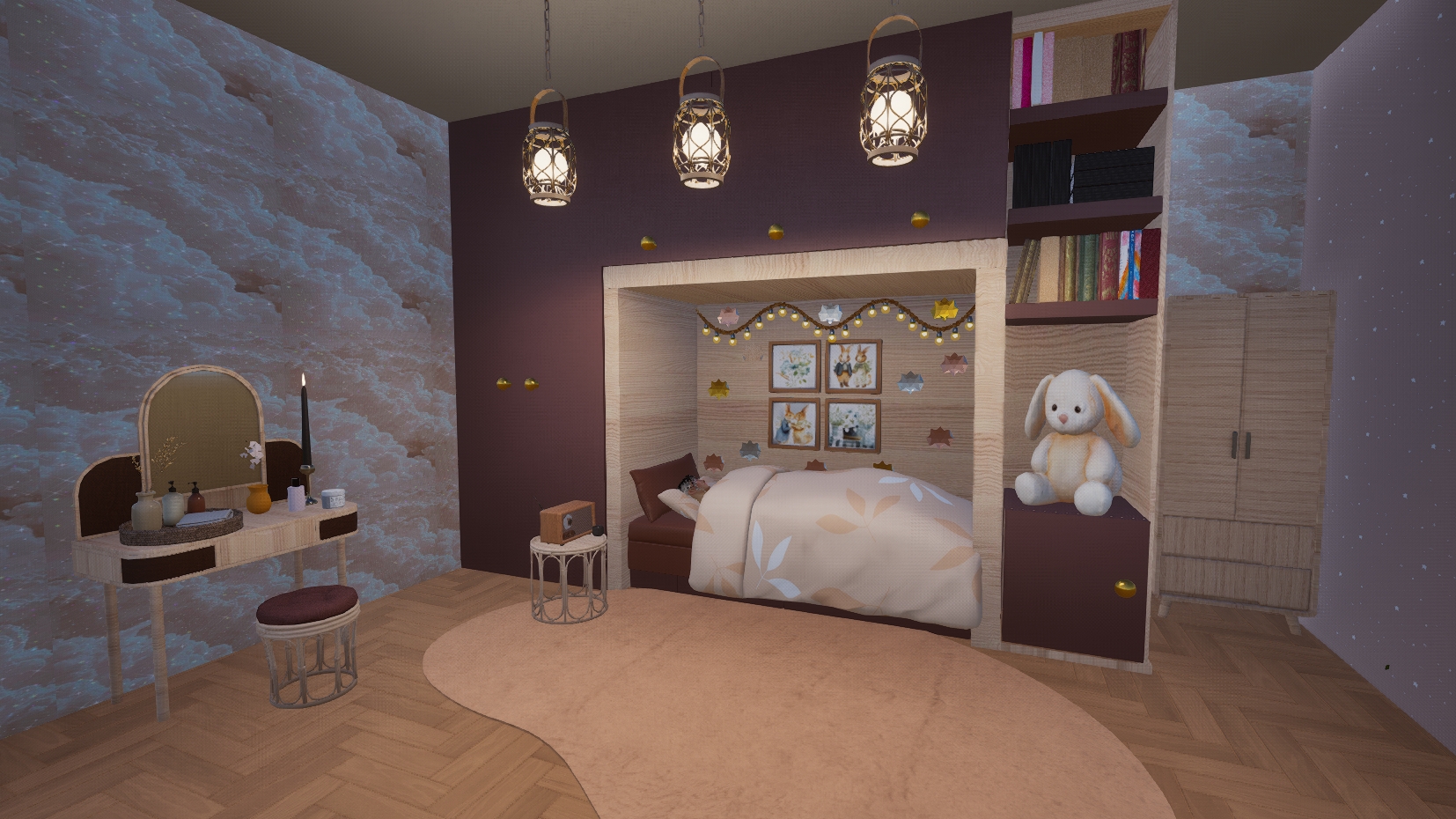 Bed-Wardrobe1hn - Gallery - inZOI Build Mode - CurseForge