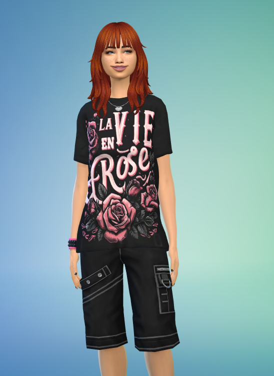 T-shirt printed by Pyanett - Gallery - The Sims 4 Create a Sim - CurseForge