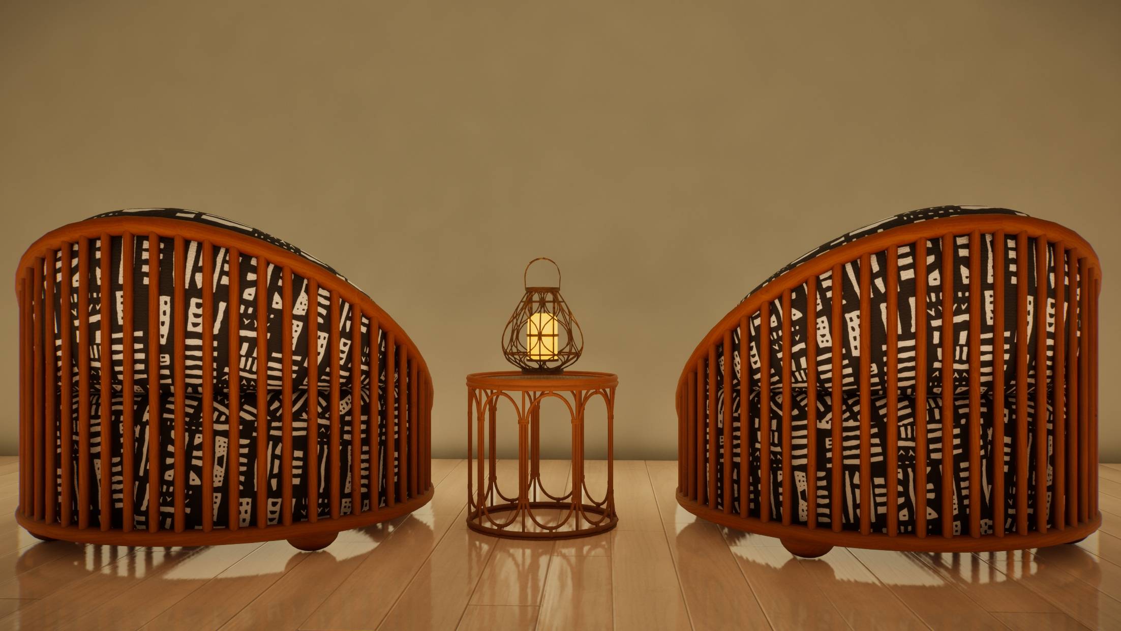 Nest Lounge Chair - Echoes of Mali - Gallery - inZOI Build Mode ...
