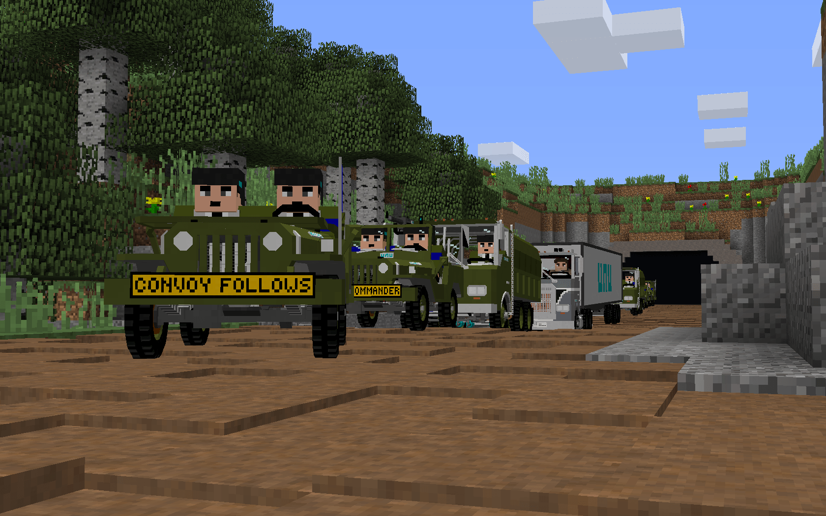 UNU Military Vehicles [MTS/IV] [IR] (jeep truck trains) - Gallery ...