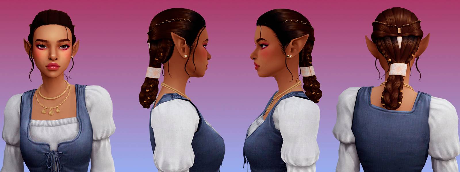 Beth Hairstyle - The Sims 4 Create a Sim - CurseForge