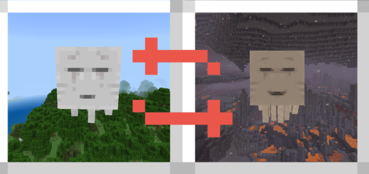 Switched ghasts [DM] - Minecraft Bedrock Texture Packs - CurseForge