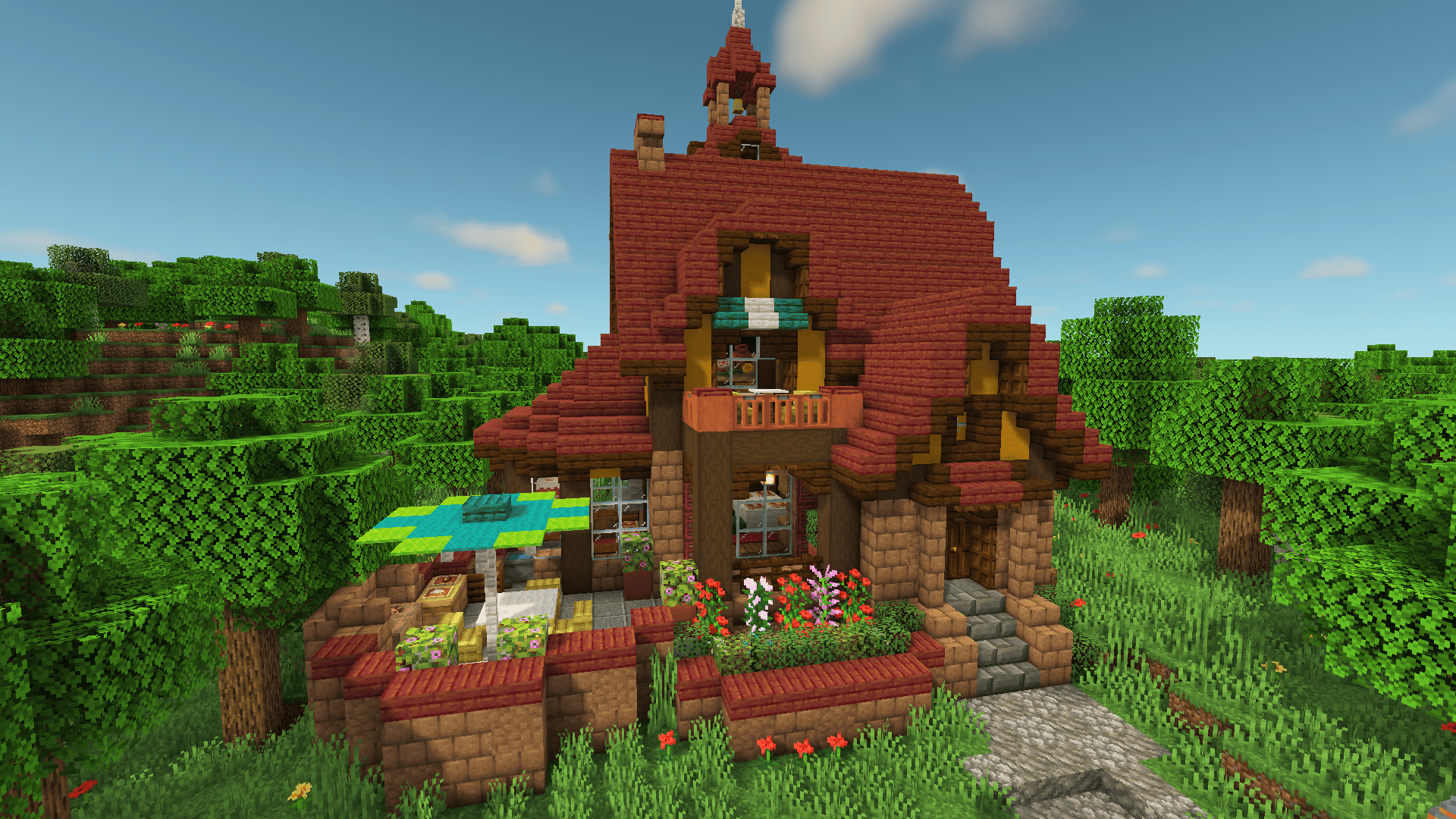 Red Bell Mansion - Minecraft Worlds - CurseForge