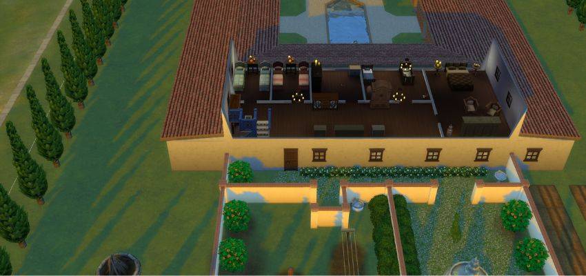 Roman nectar villa - The Sims 4 Rooms / Lots - CurseForge