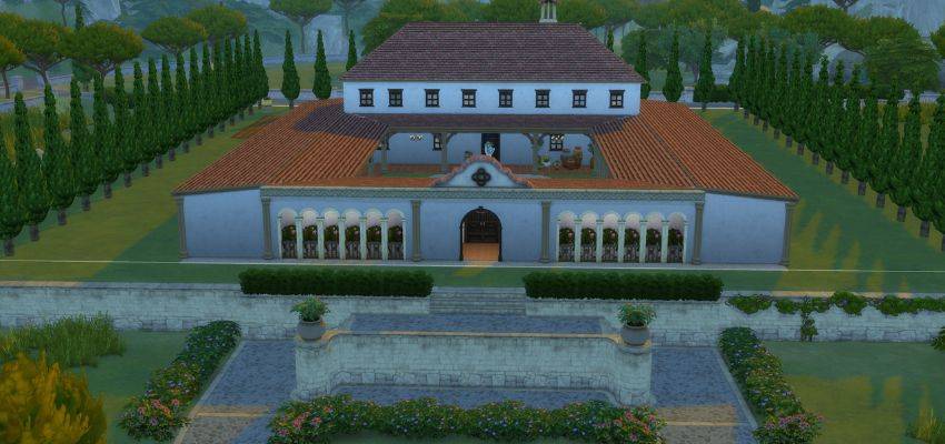 Roman nectar villa - The Sims 4 Rooms / Lots - CurseForge