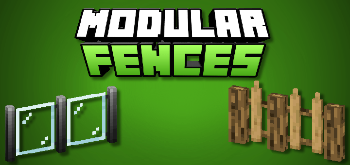 Modular Fences - Minecraft Bedrock Addons - CurseForge