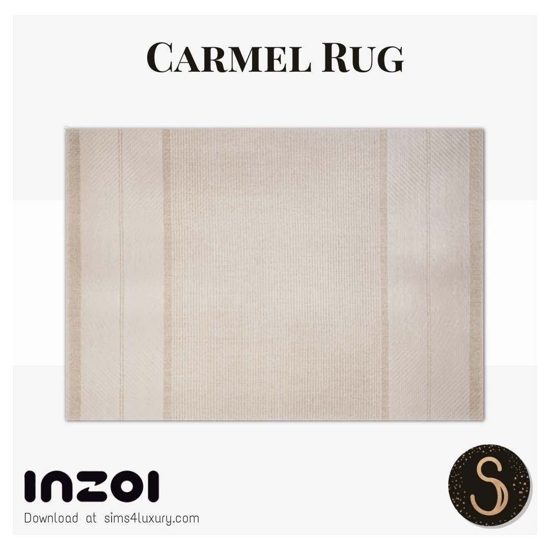 Sims4Luxury_Carmel_Rug - inZOI Build Mode - CurseForge
