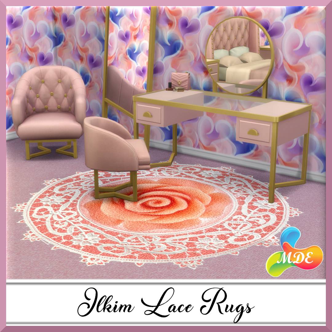 ilkim Lace Rugs - The Sims 4 Build / Buy - CurseForge