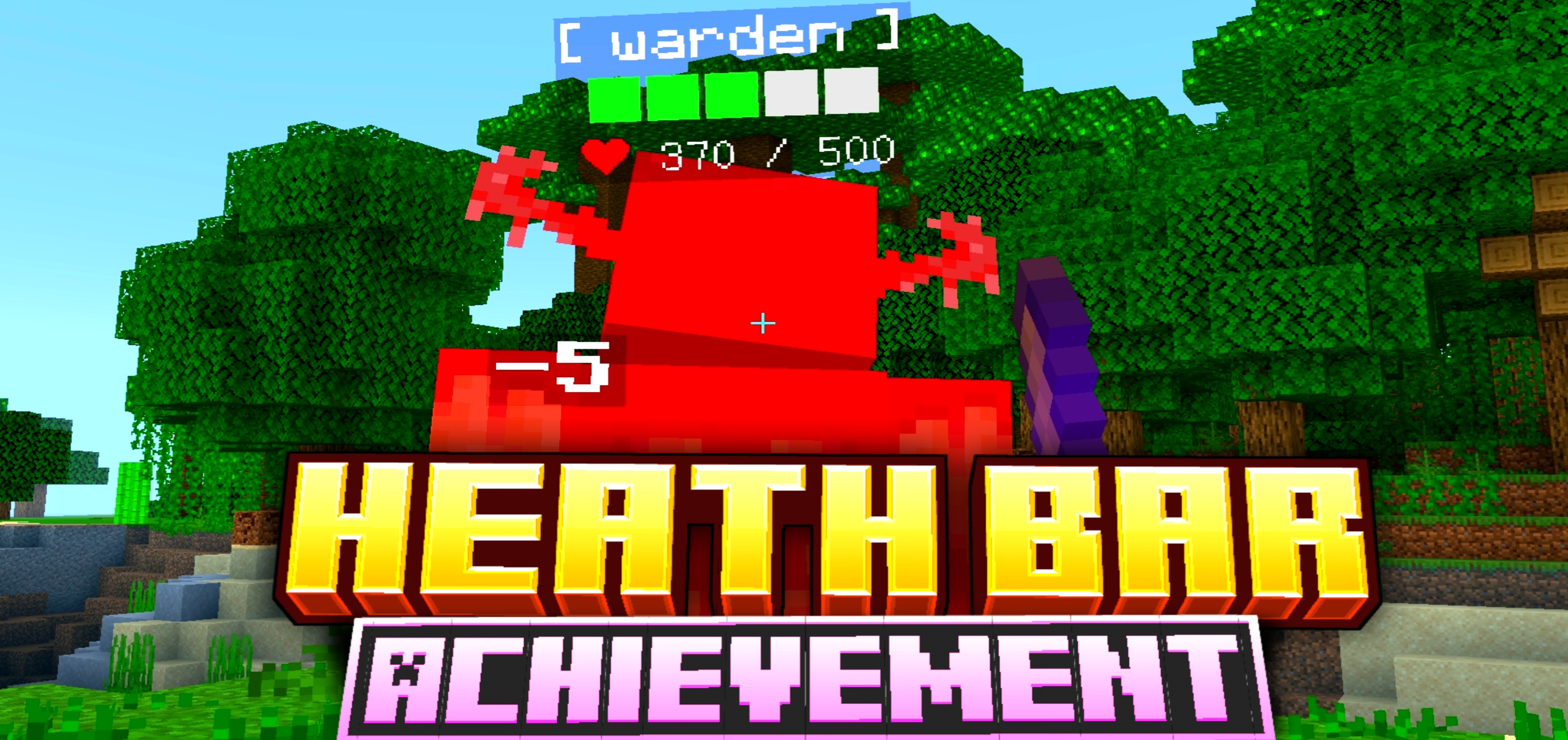 DHealth & Damage Bar [Achievement Friendly] - Gallery - Minecraft Bedrock Addons - CurseForge