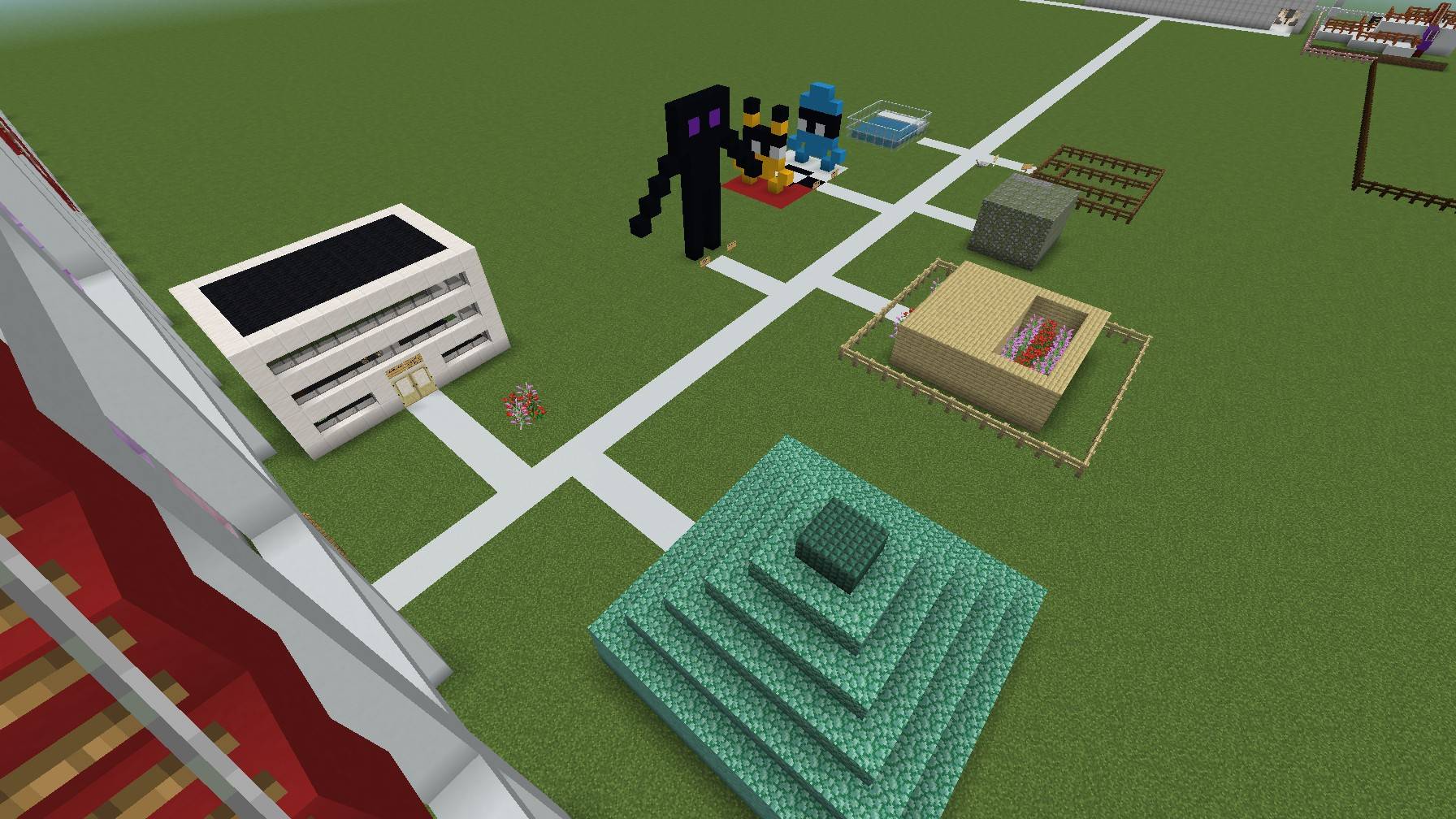 AJ Land (Roller Coaster Town) - Minecraft Bedrock Maps - CurseForge