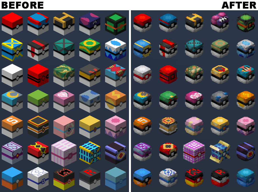 Improved Pokecubes - Minecraft Resource Packs - CurseForge