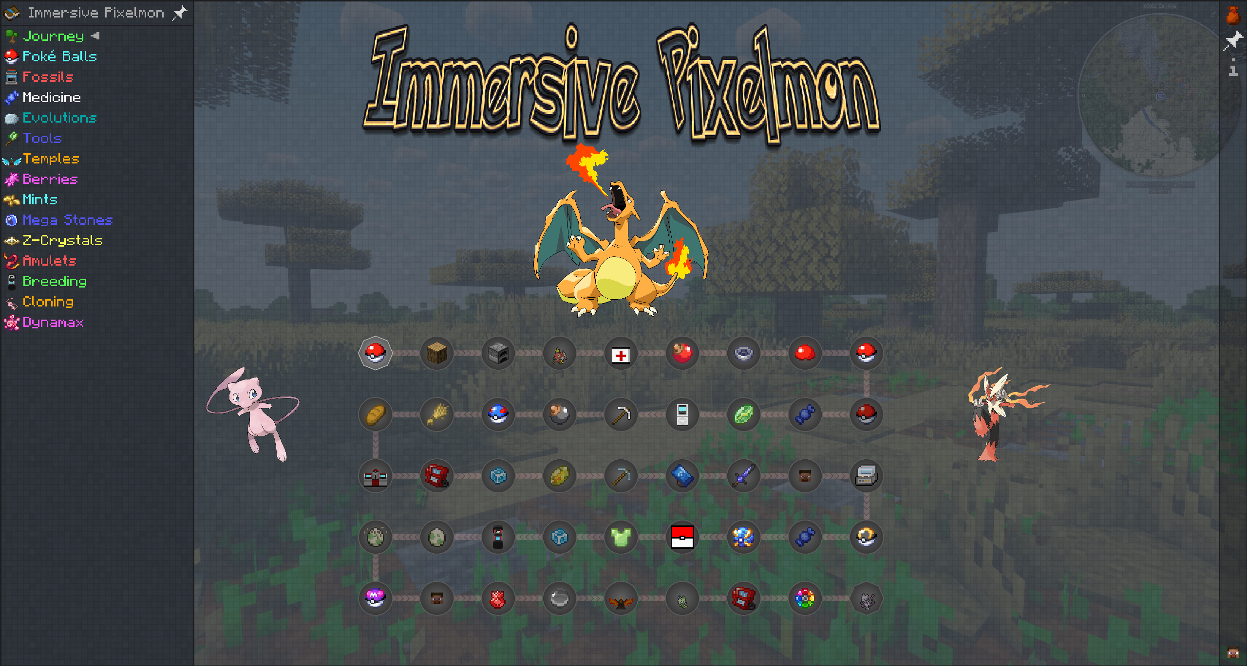 Immersive Pixelmon - A New Pokemon Era (with Distant Horizons & Quests) - Minecraft Modpacks ...
