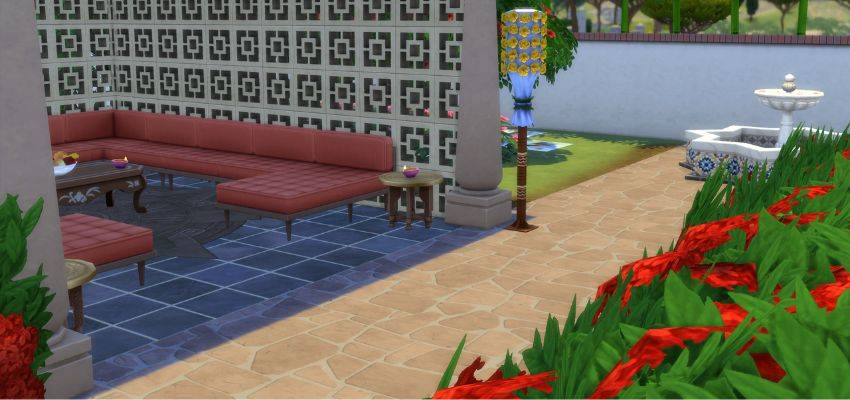 Roman Villa with barn - The Sims 4 Rooms / Lots - CurseForge