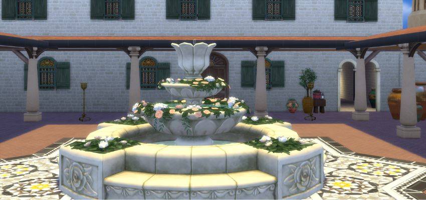 Roman Villa with barn - The Sims 4 Rooms / Lots - CurseForge