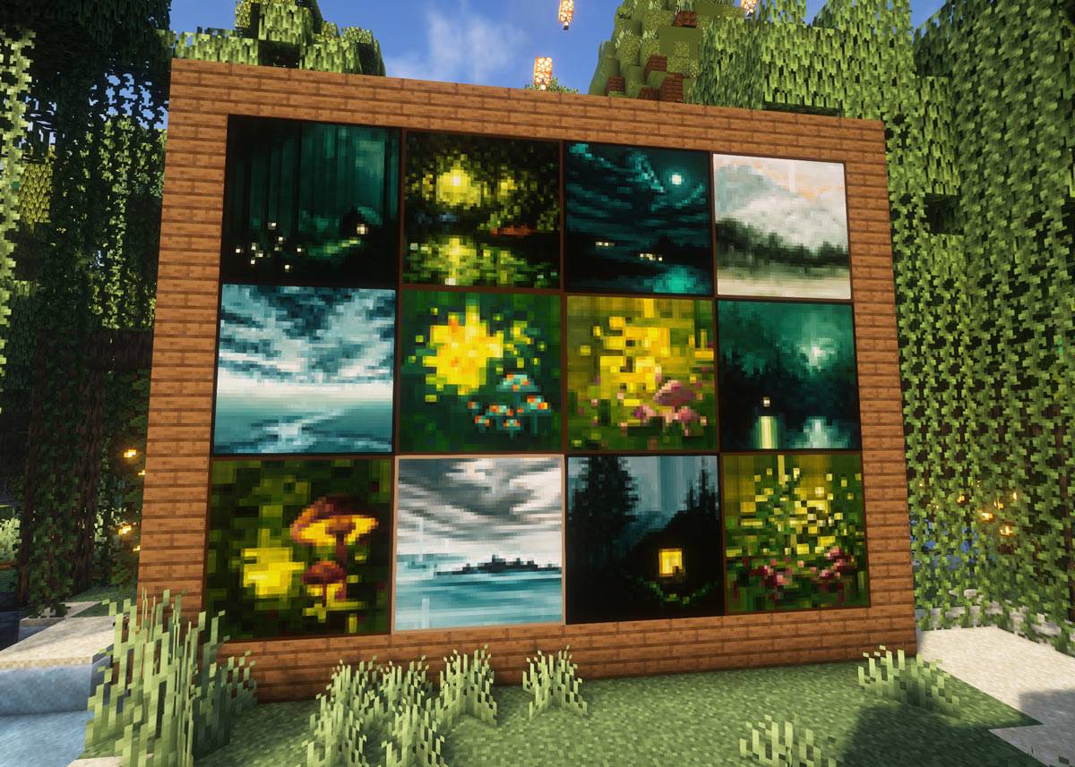 Landscape Paintings by Luiza Niechoda - Minecraft Data Packs - CurseForge