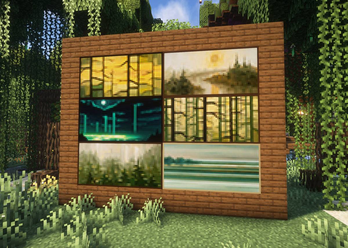 Landscape Paintings by Luiza Niechoda - Minecraft Data Packs - CurseForge