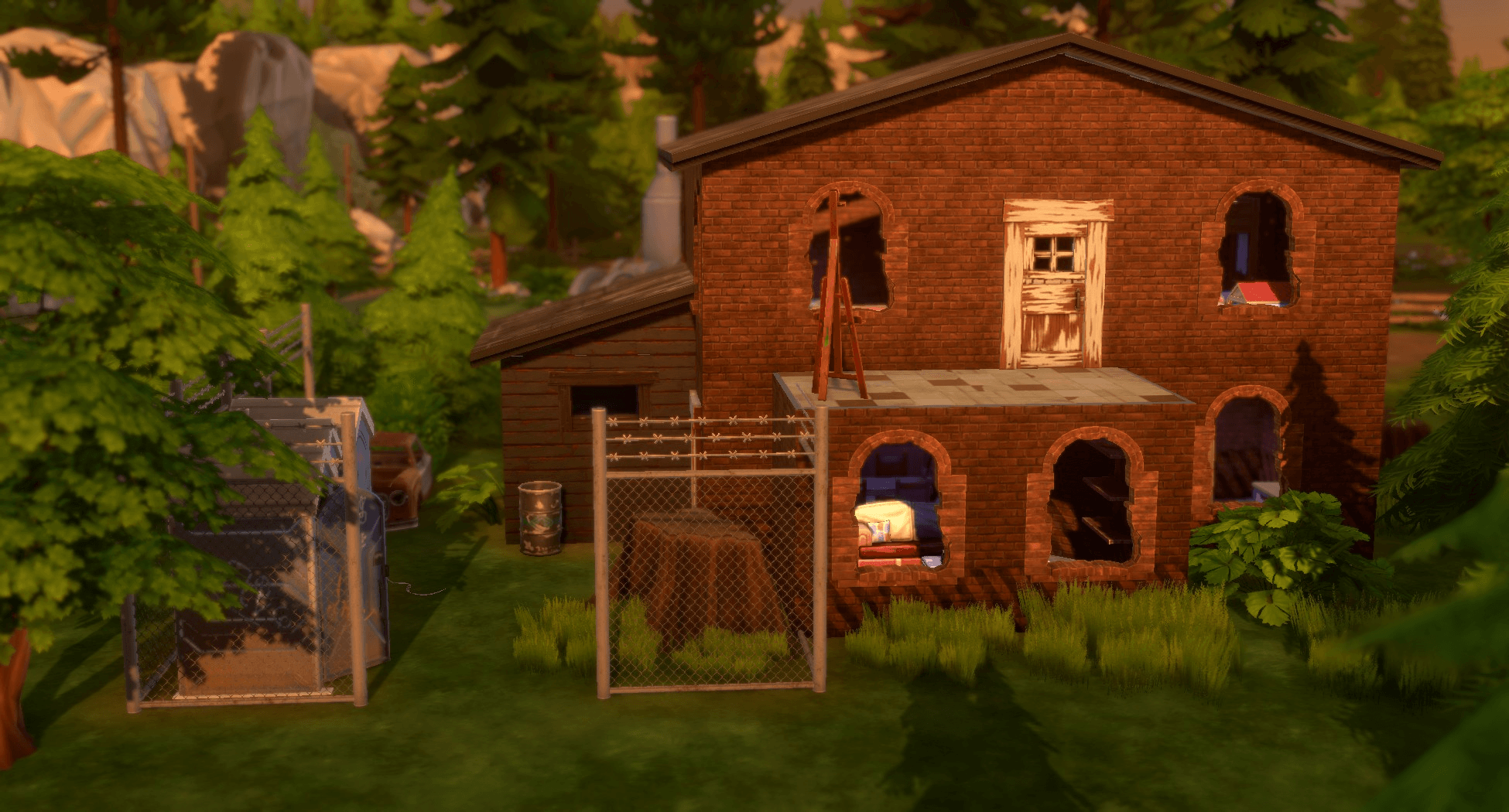 Starter Old Factory | Werewolves | No CC - The Sims 4 Rooms / Lots ...
