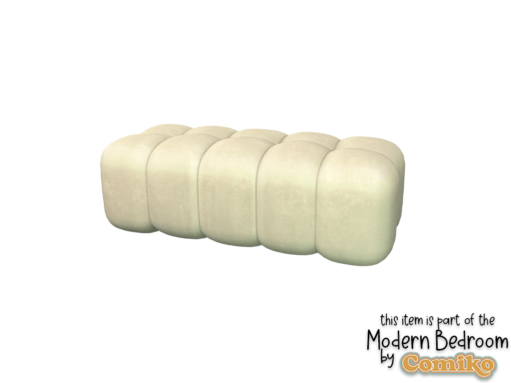 Comiko - Modern Bedroom Bench Armchair - Gallery - The Sims 4 Build ...