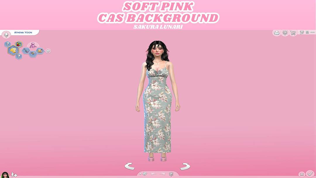 Soft Pink CAS Background - The Sims 4 Mods - CurseForge