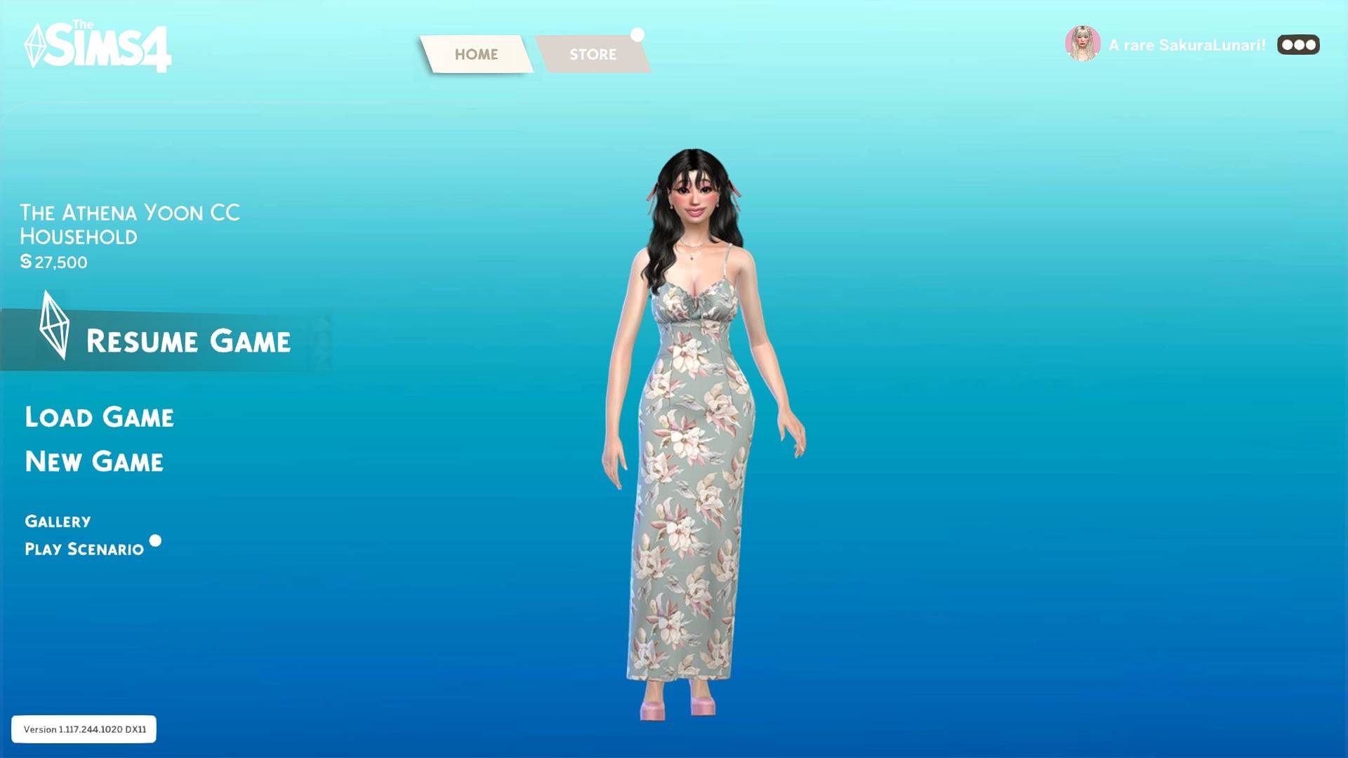 Blue Main Menu - The Sims 4 Mods - CurseForge