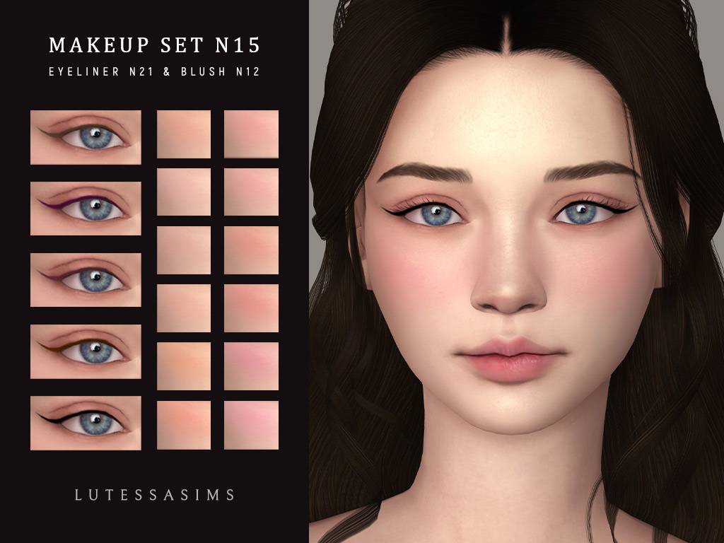 Makeup Set N15 - Gallery - The Sims 4 Create a Sim - CurseForge