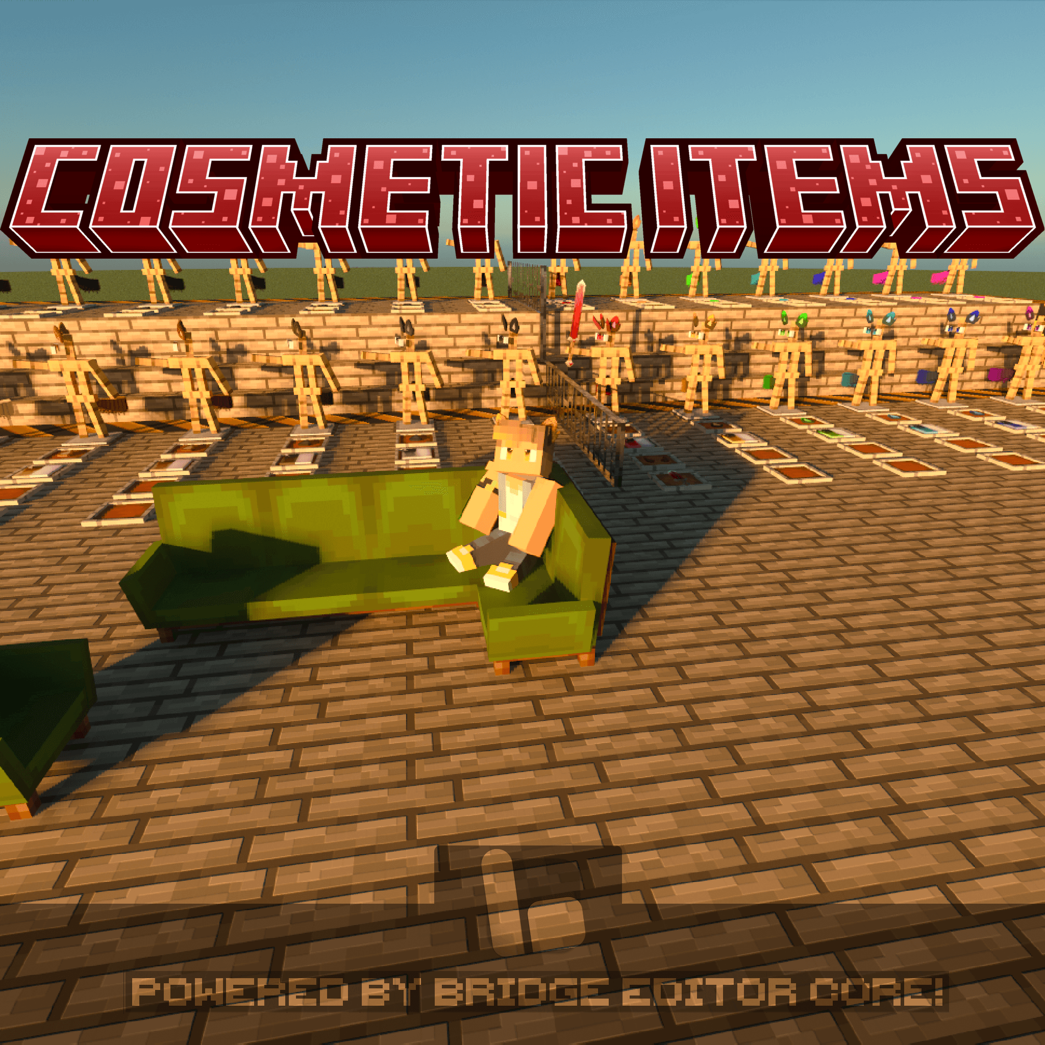 Cosmetic Items! | Minecraft PE Addons