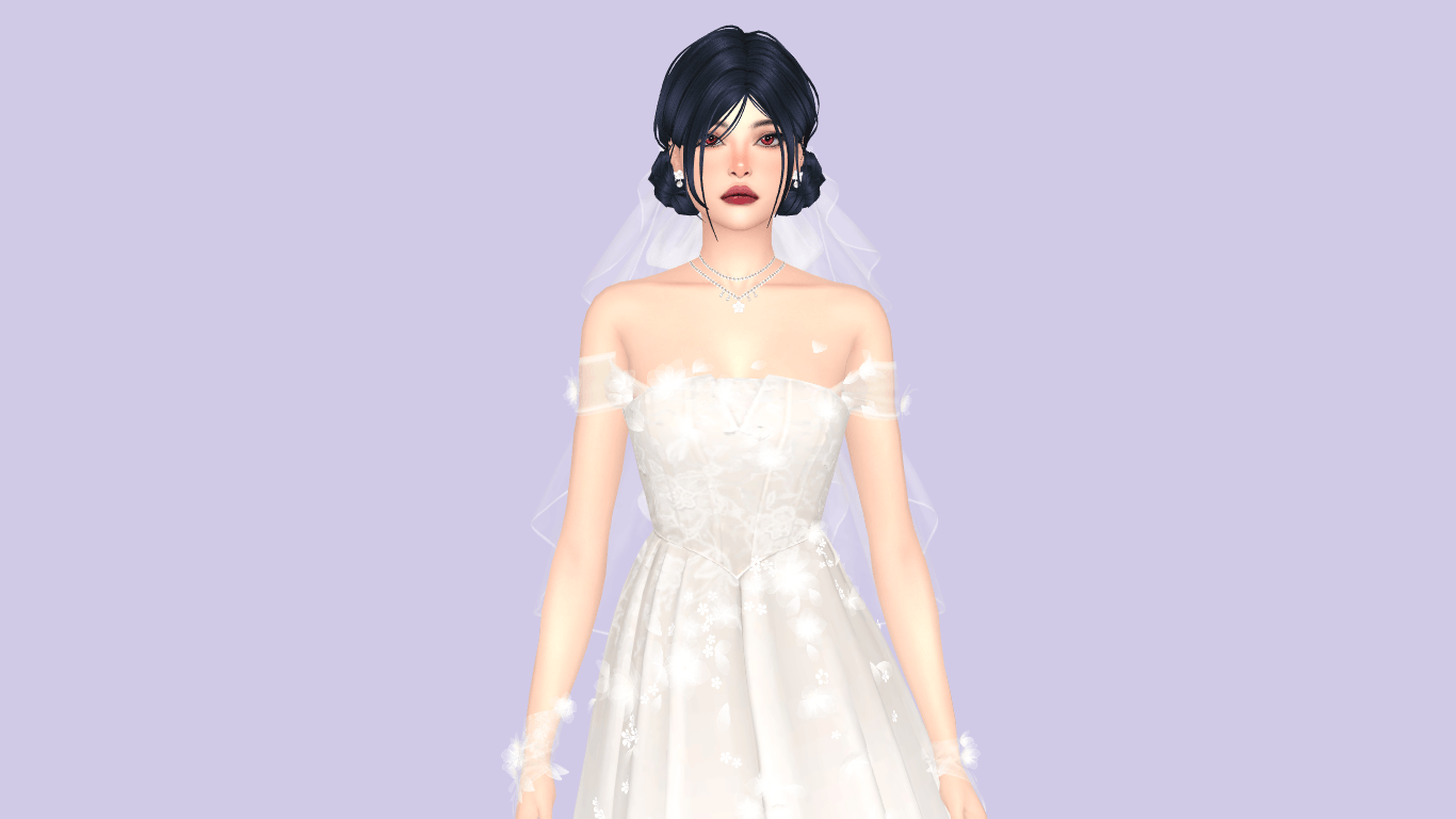 [L4D] MC - WEDDING DRESS V1 - The Sims 4 Create a Sim - CurseForge