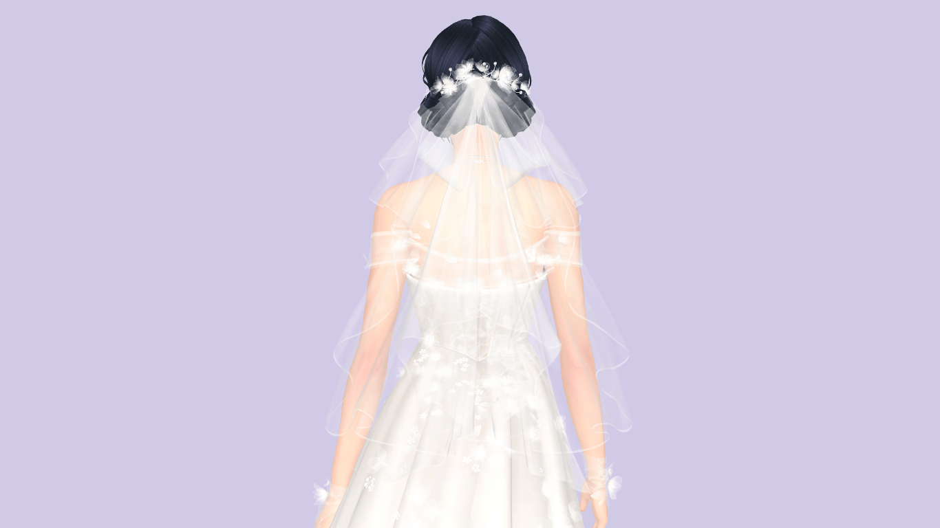 [L4D] MC - WEDDING DRESS V1 - The Sims 4 Create a Sim - CurseForge