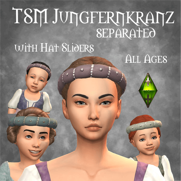 TSM Jungfernkranz Headpiece - The Sims 4 Create a Sim - CurseForge