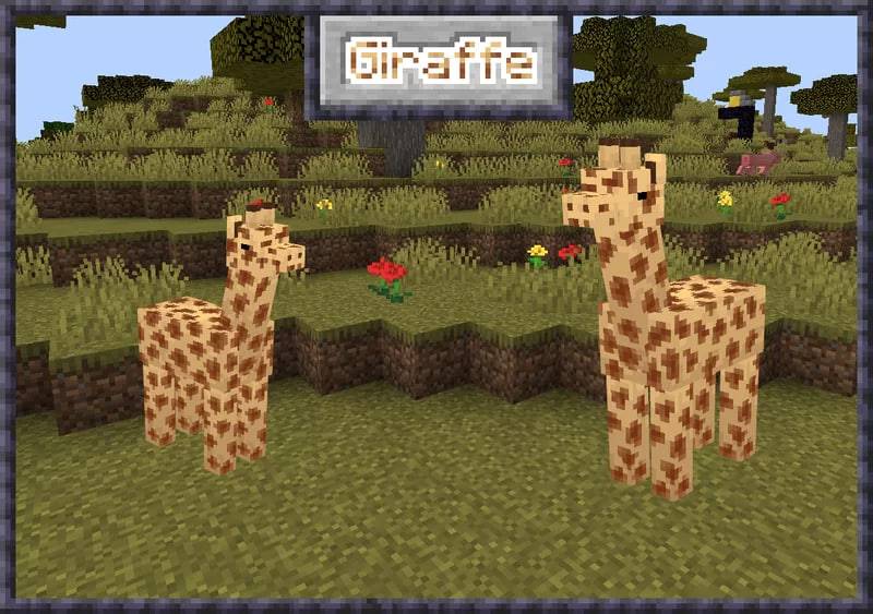 Cyber's Giraffes - Gallery - Minecraft Bedrock Texture Packs - CurseForge