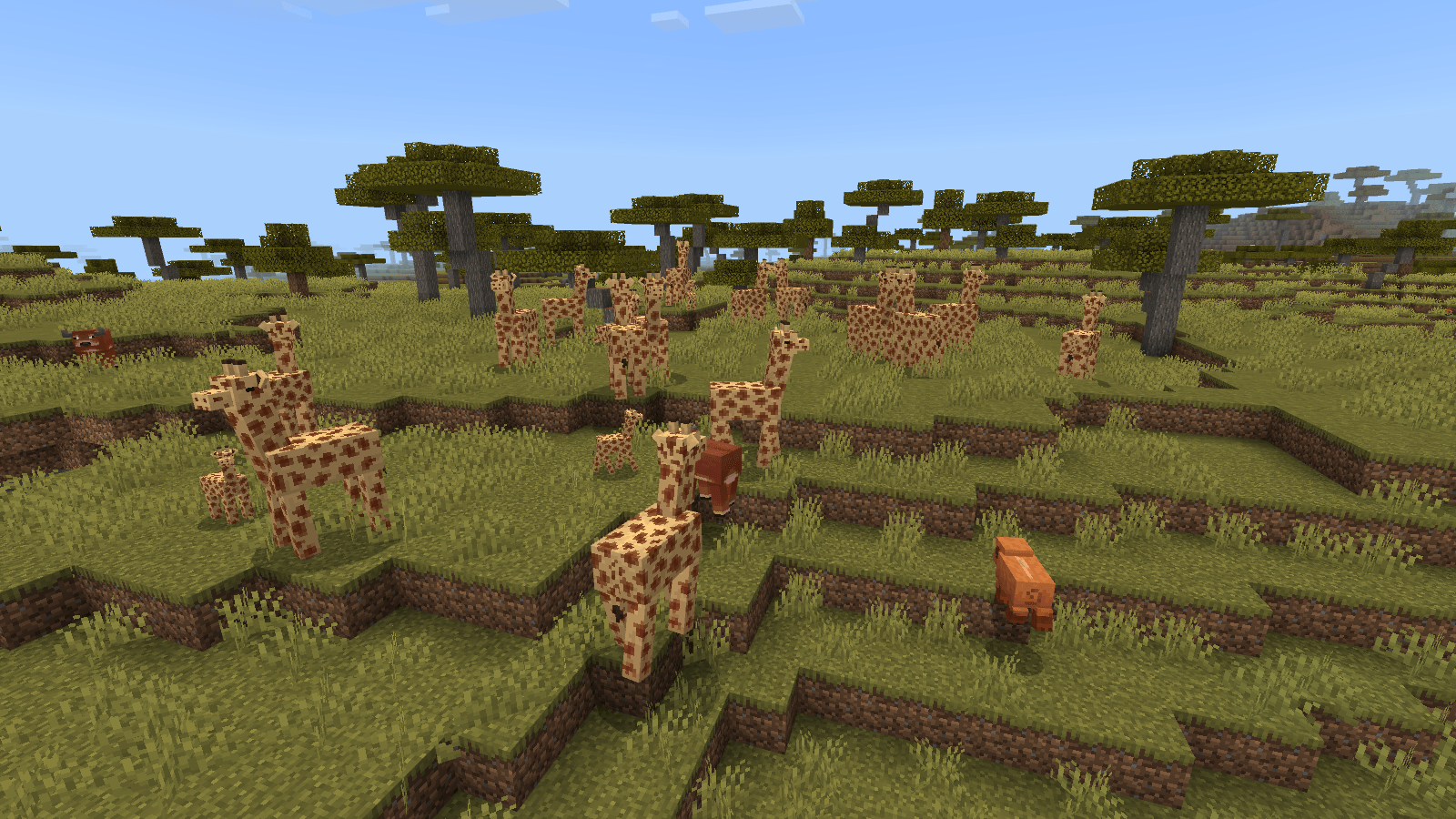 Cyber's Giraffes - Minecraft Bedrock Texture Packs - CurseForge