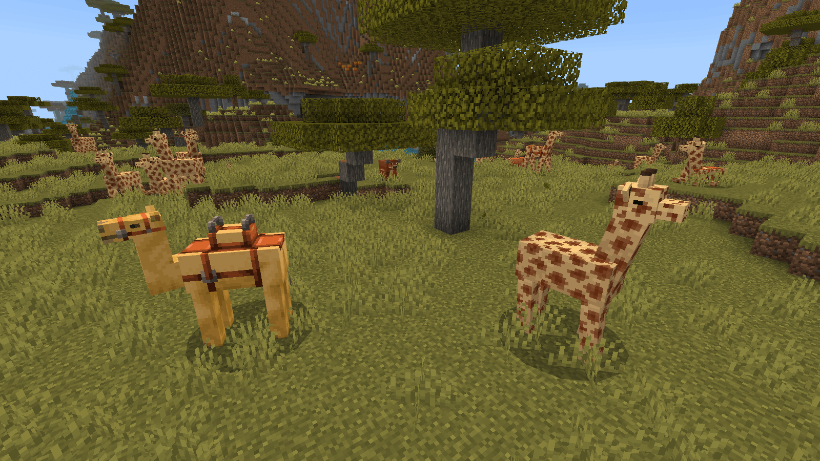 Cyber's Giraffes - Gallery - Minecraft Bedrock Texture Packs - CurseForge