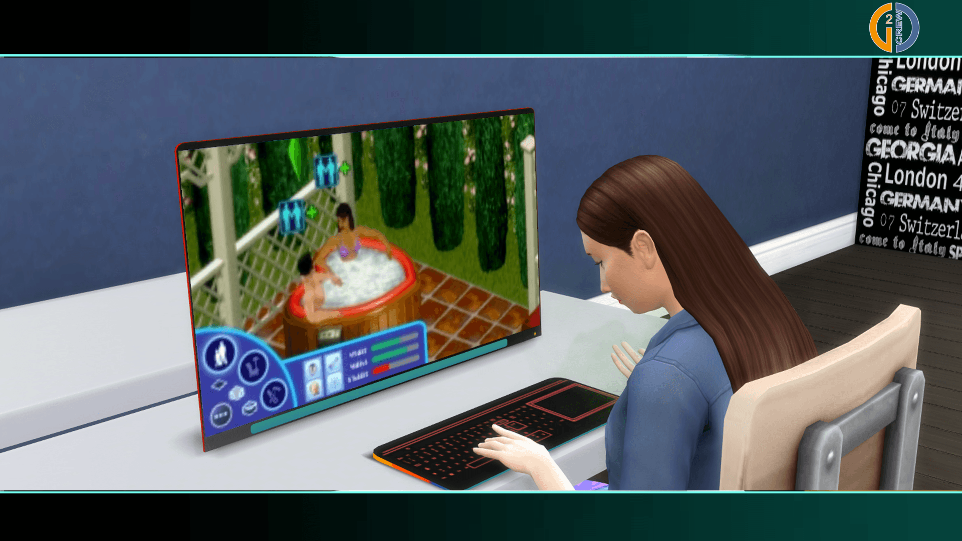 RGB_Computer Master Pad by G2D Crew - The Sims 4 Build / Buy - CurseForge